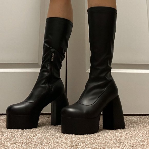 Shoes | Chunky Punk Platform Boots | Poshmark